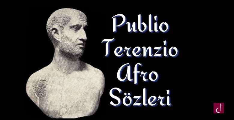 5 Adet Publio Terenzio Afro Sözleri - Dostkelimeler